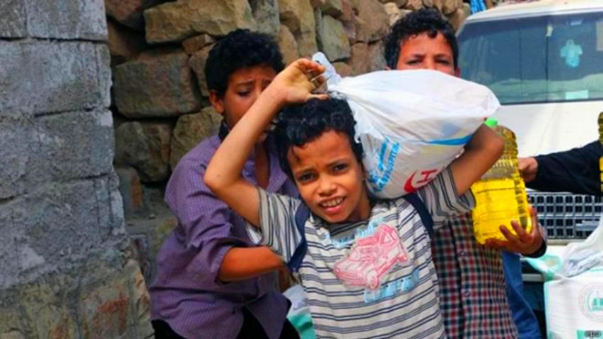 خطر المجاعة سُوء التغذية يهدد حياة مليوني طفل في اليمن